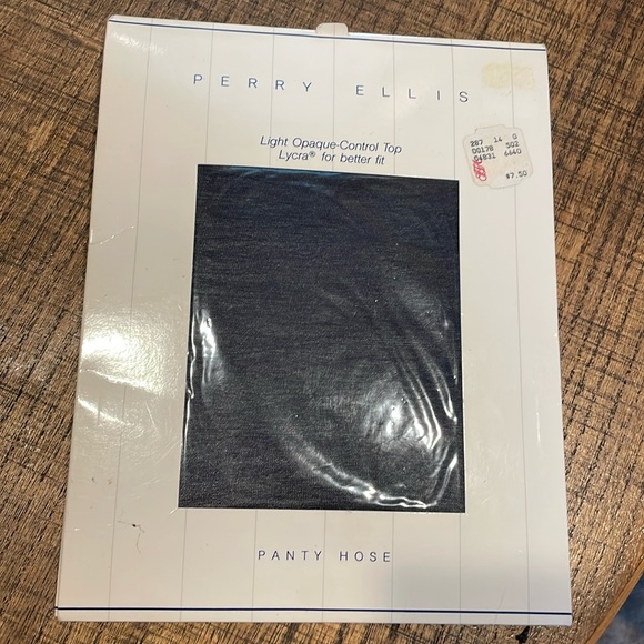 Perry Ellis | Accessories | Vintage Perry Ellis Light Opaque Control ...